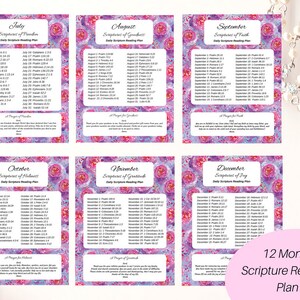 Printable Faith Planner/ Christian Planner/ Bible Planner/ Faith ...