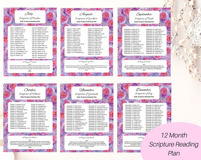Printable Faith Planner/ Christian Planner/ Bible Planner/ Faith ...