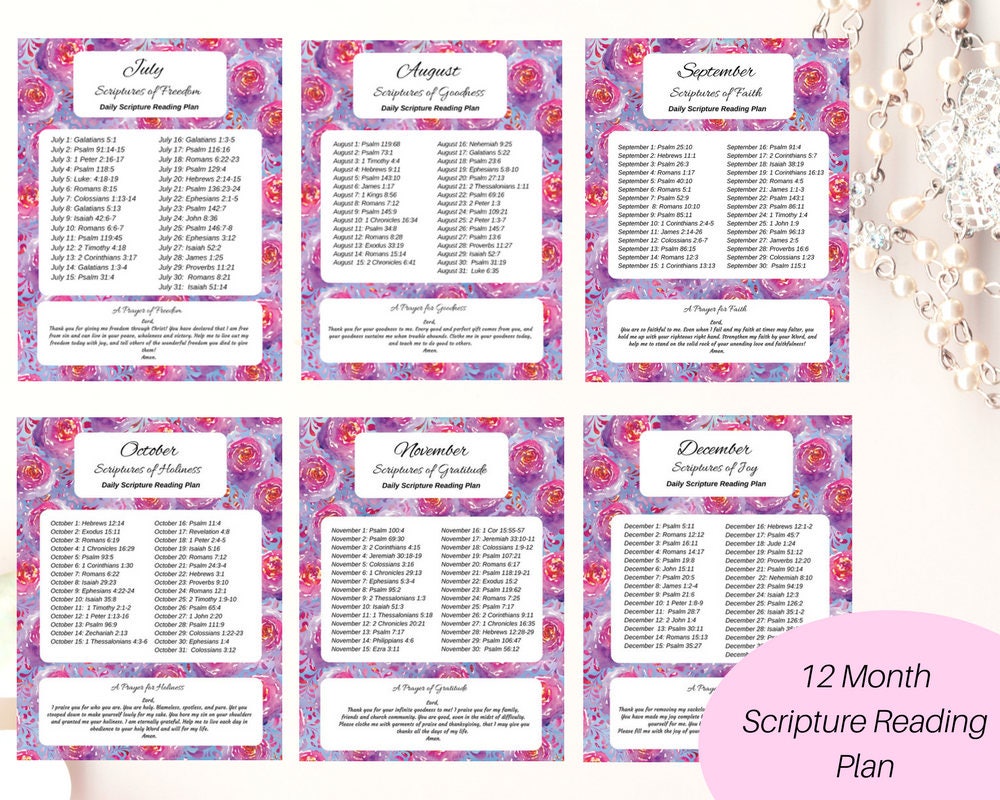Printable Faith Planner/ Christian Planner/ Bible Planner/ Faith ...