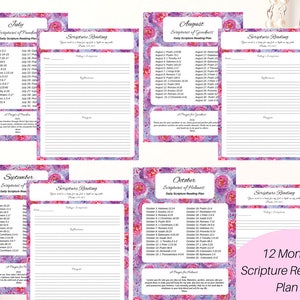 Printable Faith Planner/ Christian Planner/ Bible Planner/ Faith ...