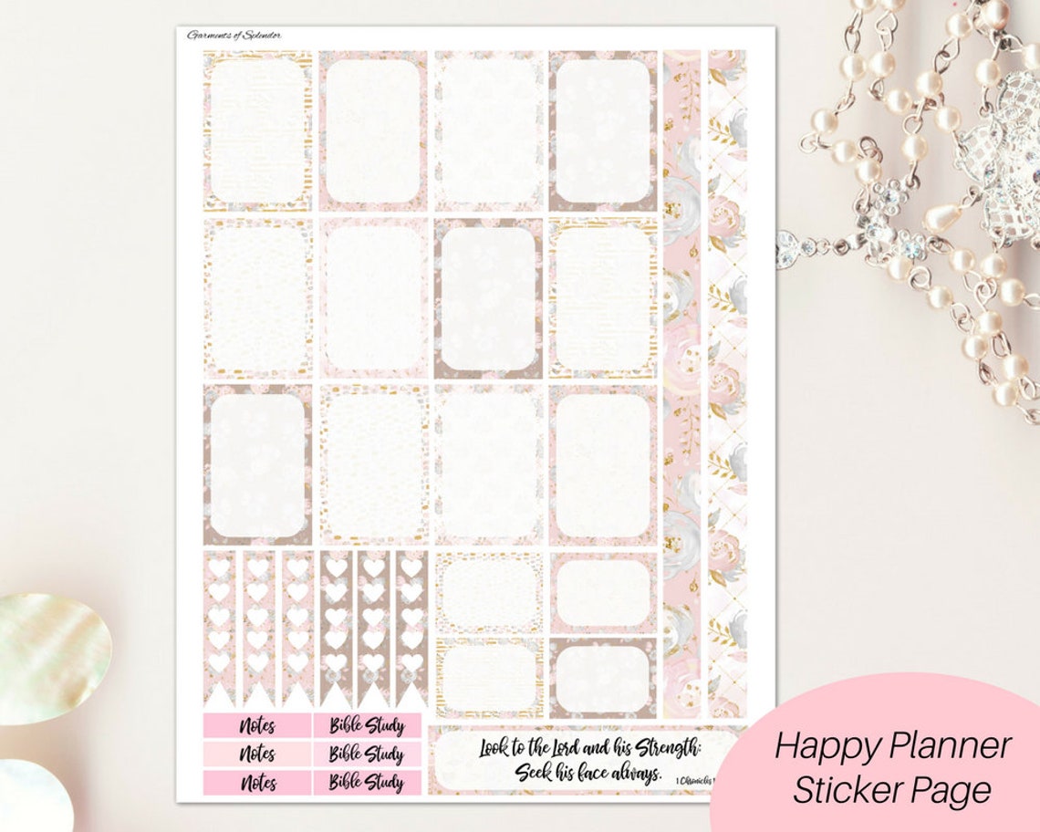 Printable Bible Journaling Stickers/ Planner Stickers/ Washi Tape ...