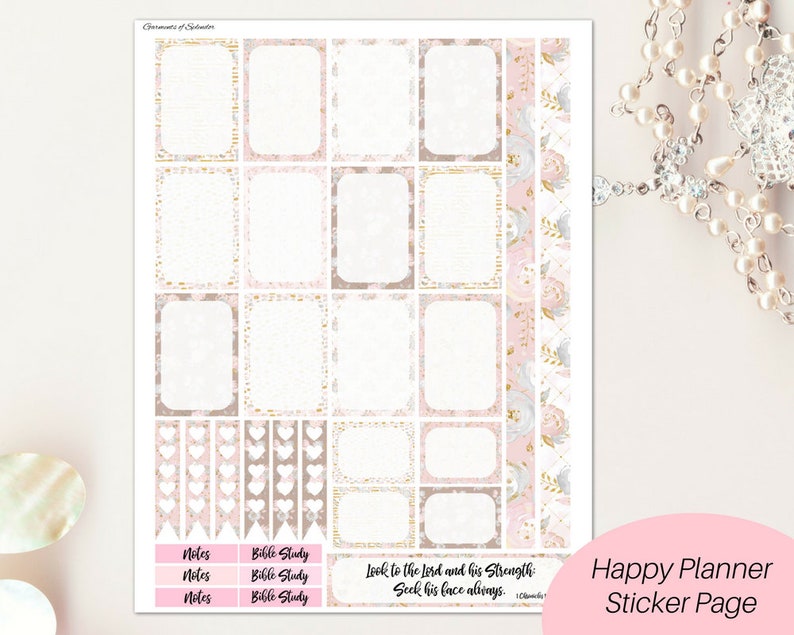 Printable Bible Journaling Stickers/ Planner Stickers/ Washi Tape ...