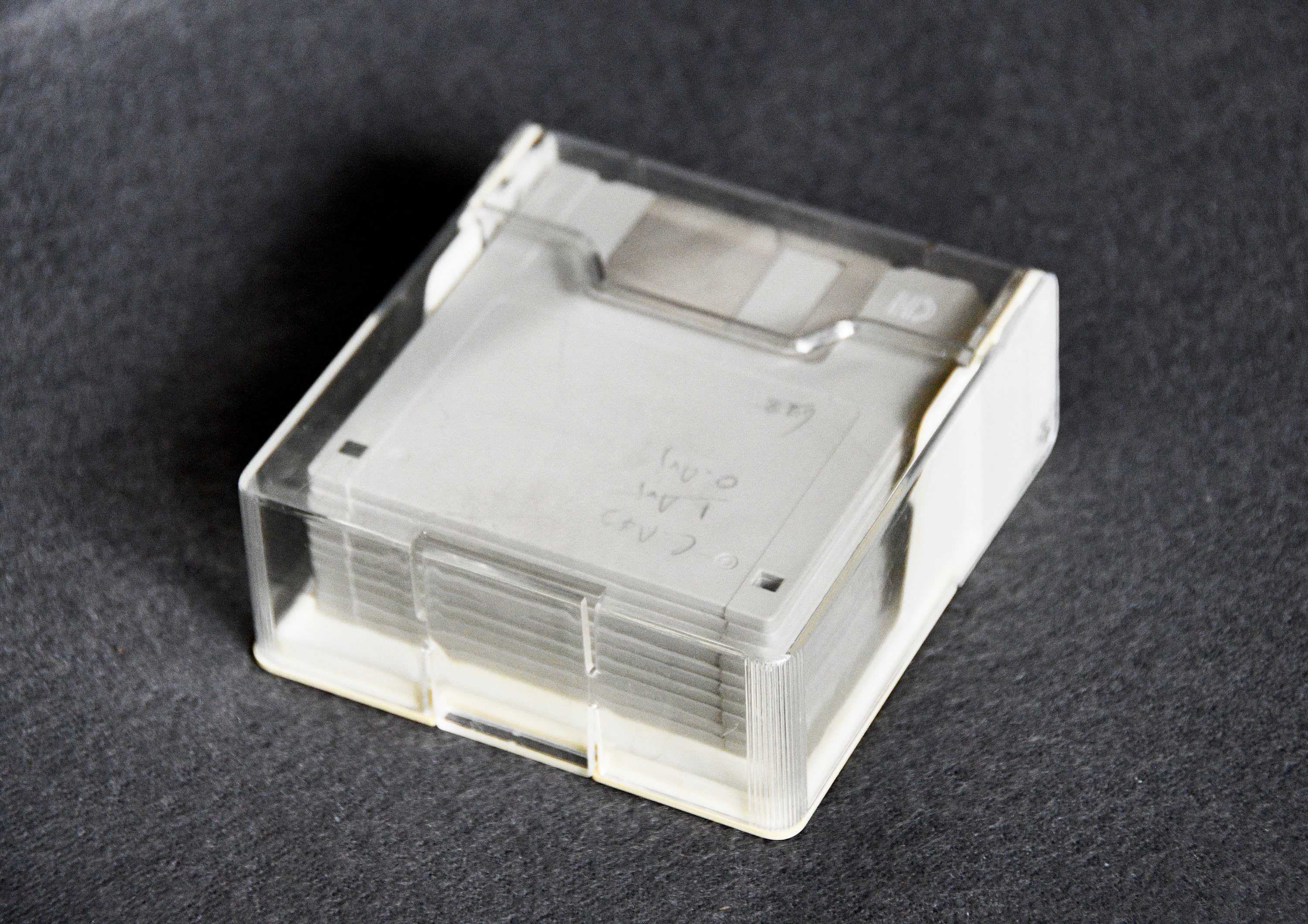 10 3.5" Floppy Disks in Hard Plastic Box - Etsy