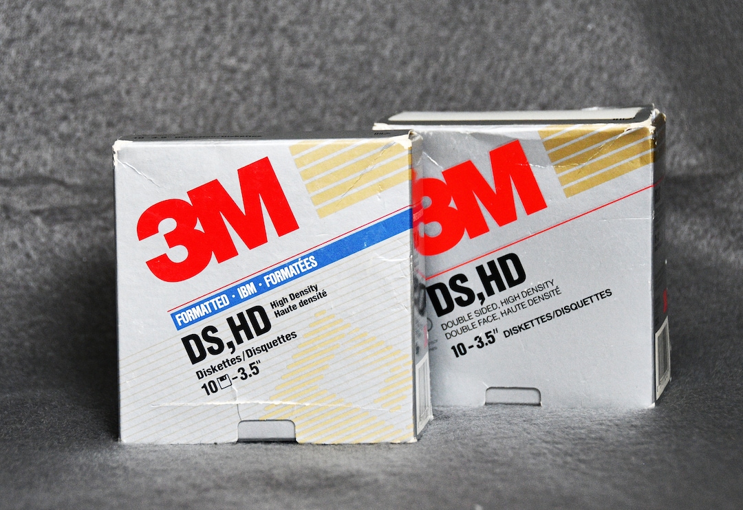 3M 3.5 Floppy Disks in Original Packaging - Etsy Australia