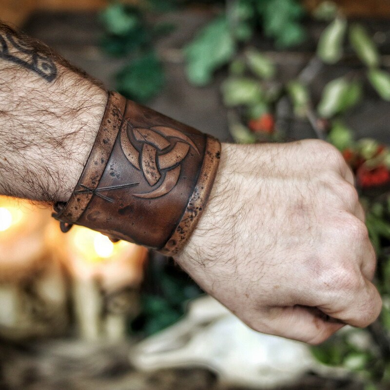 Leather Cuff - Etsy