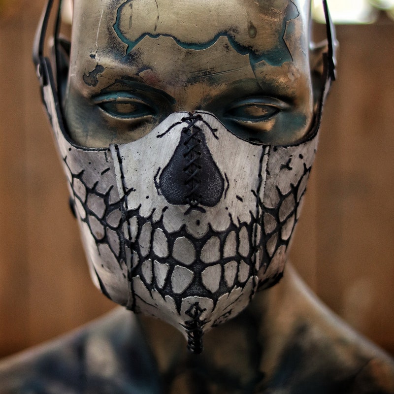 Skull Face Mask - Etsy
