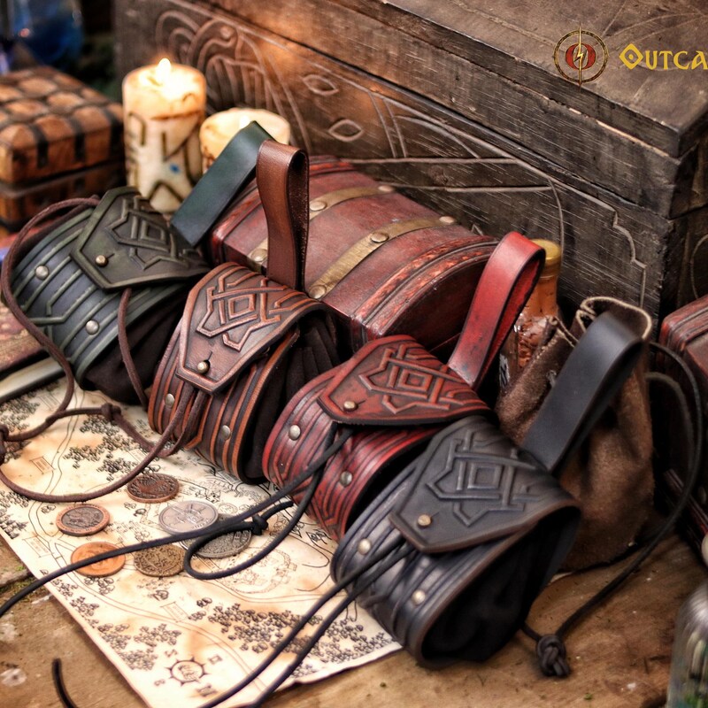 Viking Belt Pouch - Etsy
