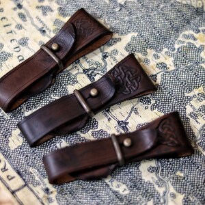 Medieval Leather Tankard Strap: Renaissance Faire Belt up to 6 Cm or 2 ...