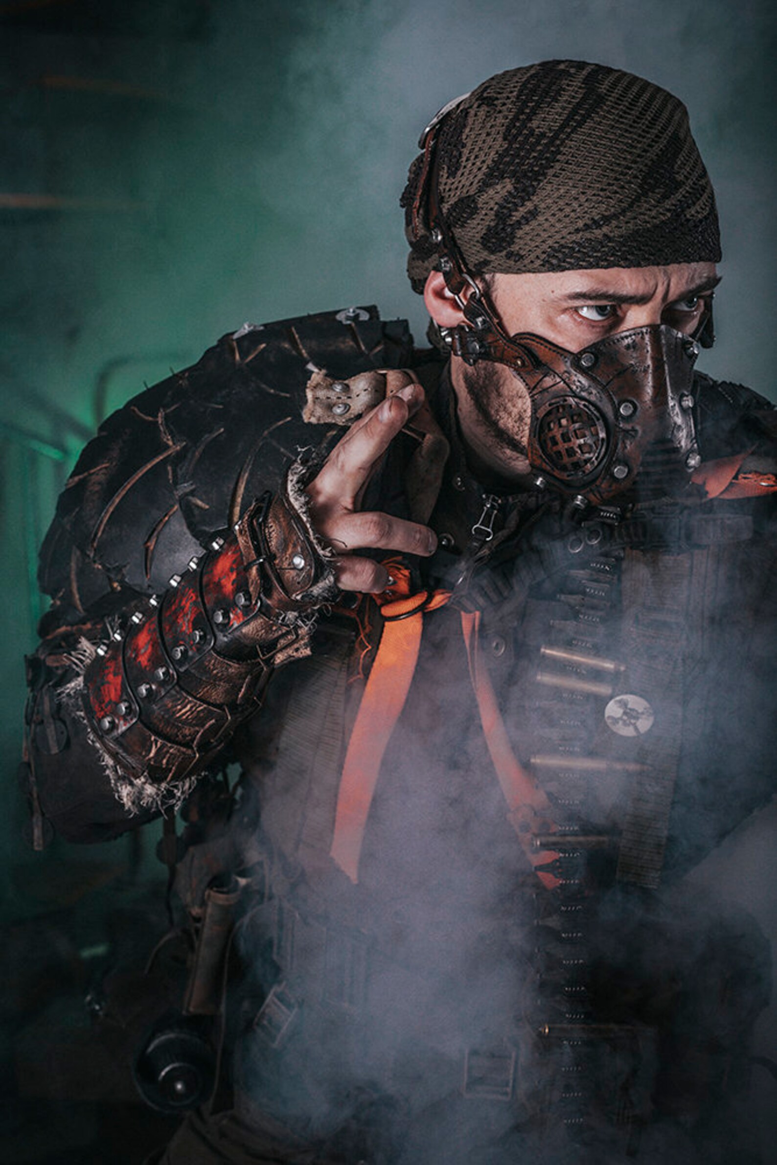 Face Mask Post Apocalyptic Leather Mask Mad Max Diesel Punk - Etsy