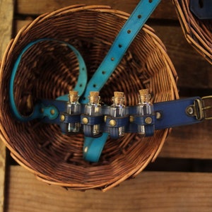 Potion Garter Holster Made of Natural Leather With Bottles. Larp ...