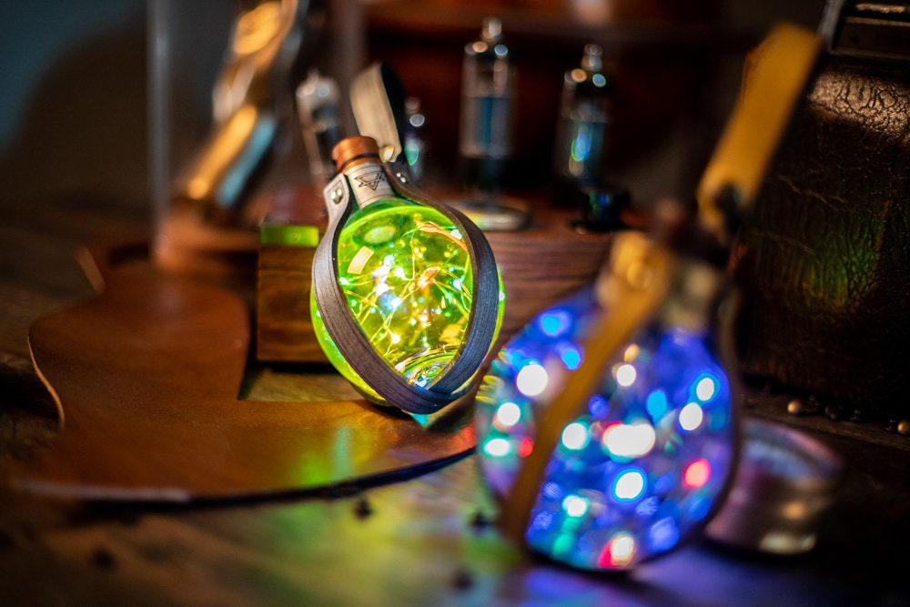 Steampunk Bottle Bomb Light Energy Larp Potion Ball Burning - Etsy UK