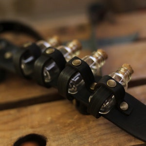 Potion Garter Holster Made of Natural Leather With Bottles. Larp ...