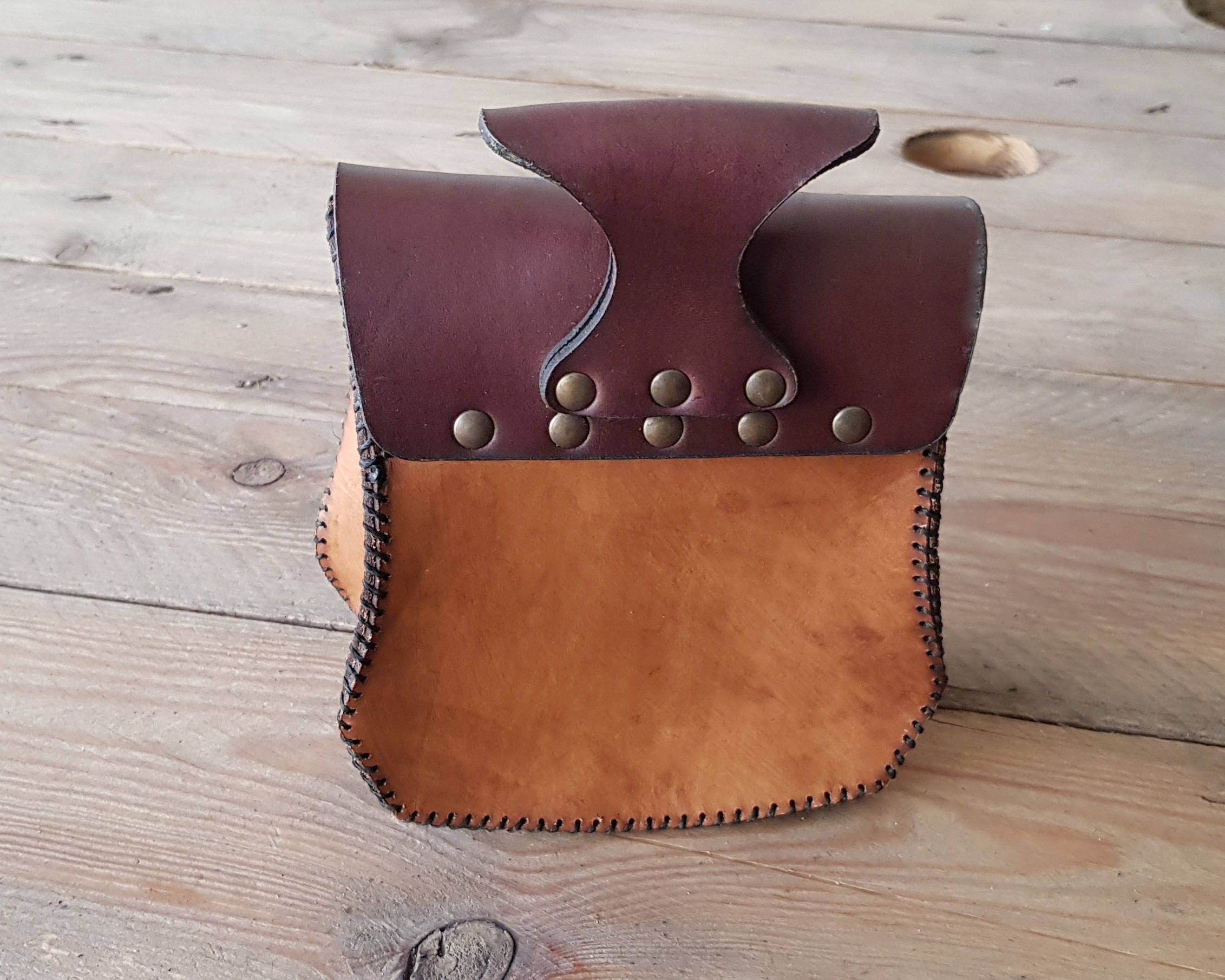 Leather Noble pouch belt bag for larp steampunk cosplay or | Etsy
