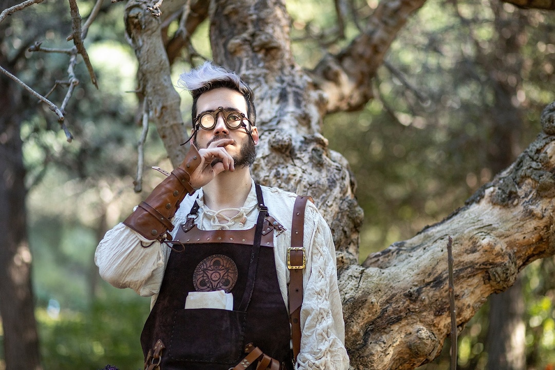 Vintage Inspired Alchemist Spectacles Medieval LARP Steampunk Eyewear ...