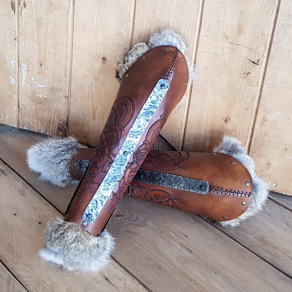 Viking Bracers - Etsy