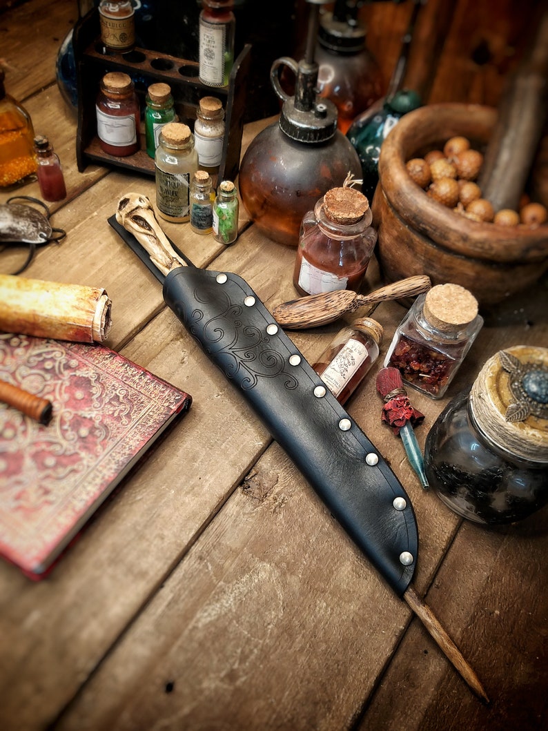 Ornated Magic Wand Holster or Sheath Made of High Quality | Etsy