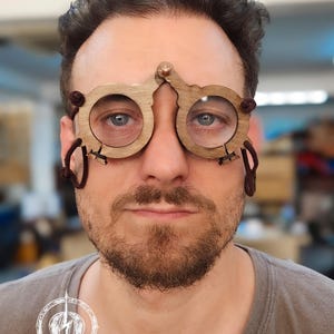Vintage Inspired Alchemist Spectacles Medieval LARP Steampunk Eyewear ...