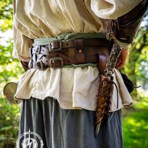 Handmade Leather Dagger Sheath Ornate LARP Scabbard Viking Medieval ...