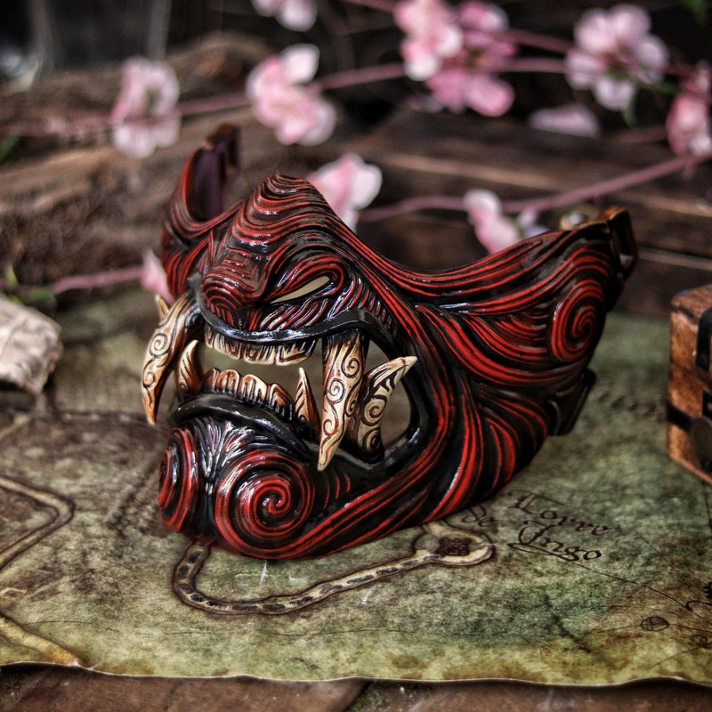 Samurai Mask - Etsy