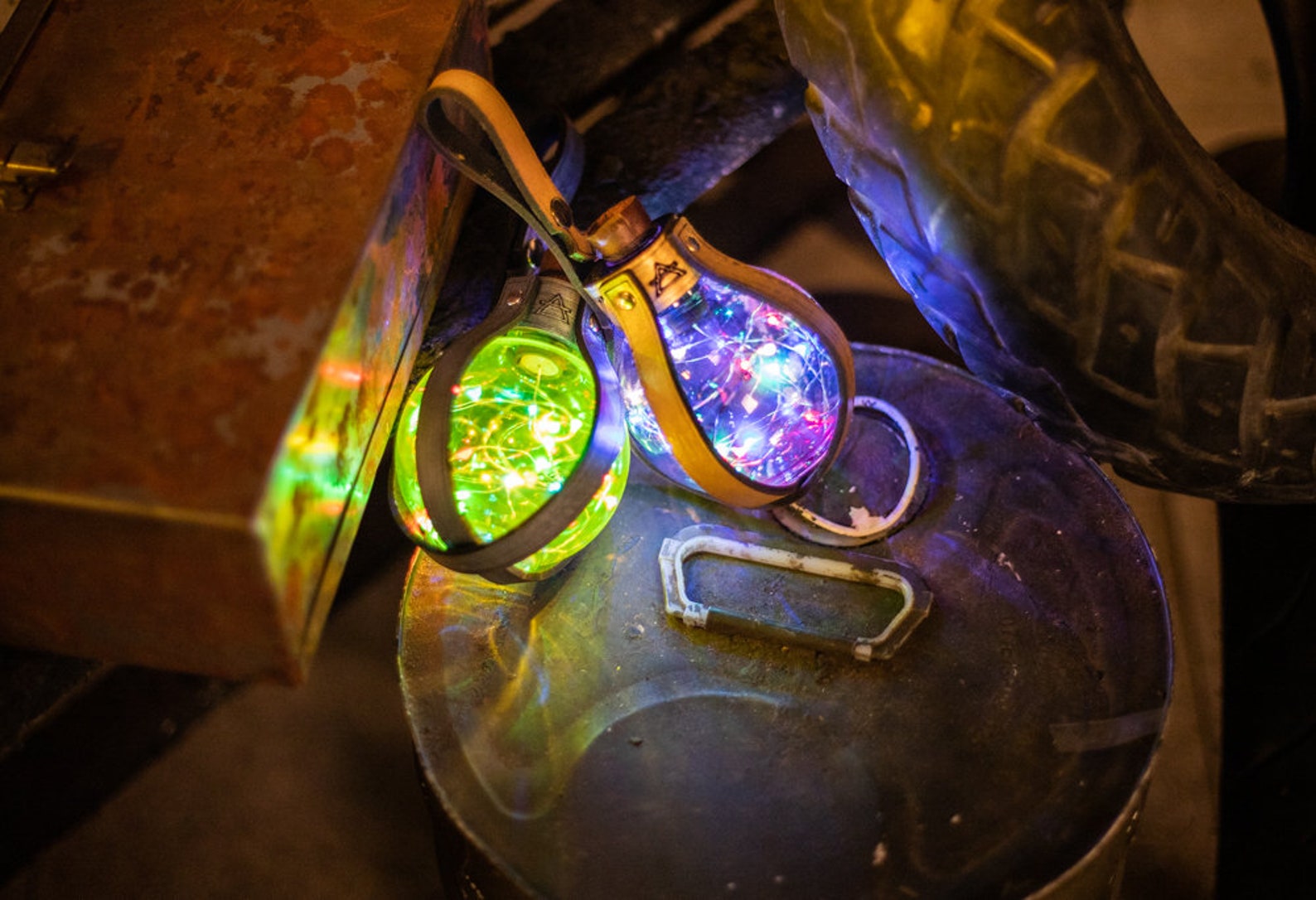 Steampunk Bottle Bomb Light Energy Larp Potion Ball Burning - Etsy UK