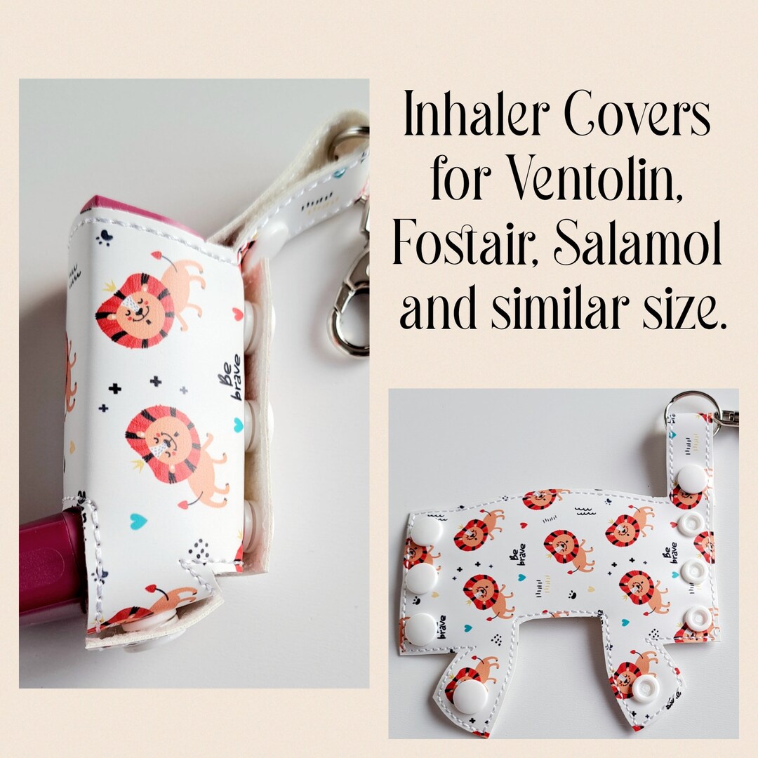 Kids Lion Themed Inhaler Cover for Ventolin or Similar Size - Etsy