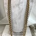 Napier Textured Rope Chain Necklace, 60 Long, 7 Mm Wide Links, Double ...