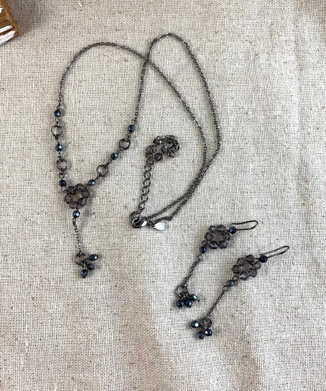 Premier Designs Beaded Necklace and Earring Set, 20" Long, 3" Extender ...