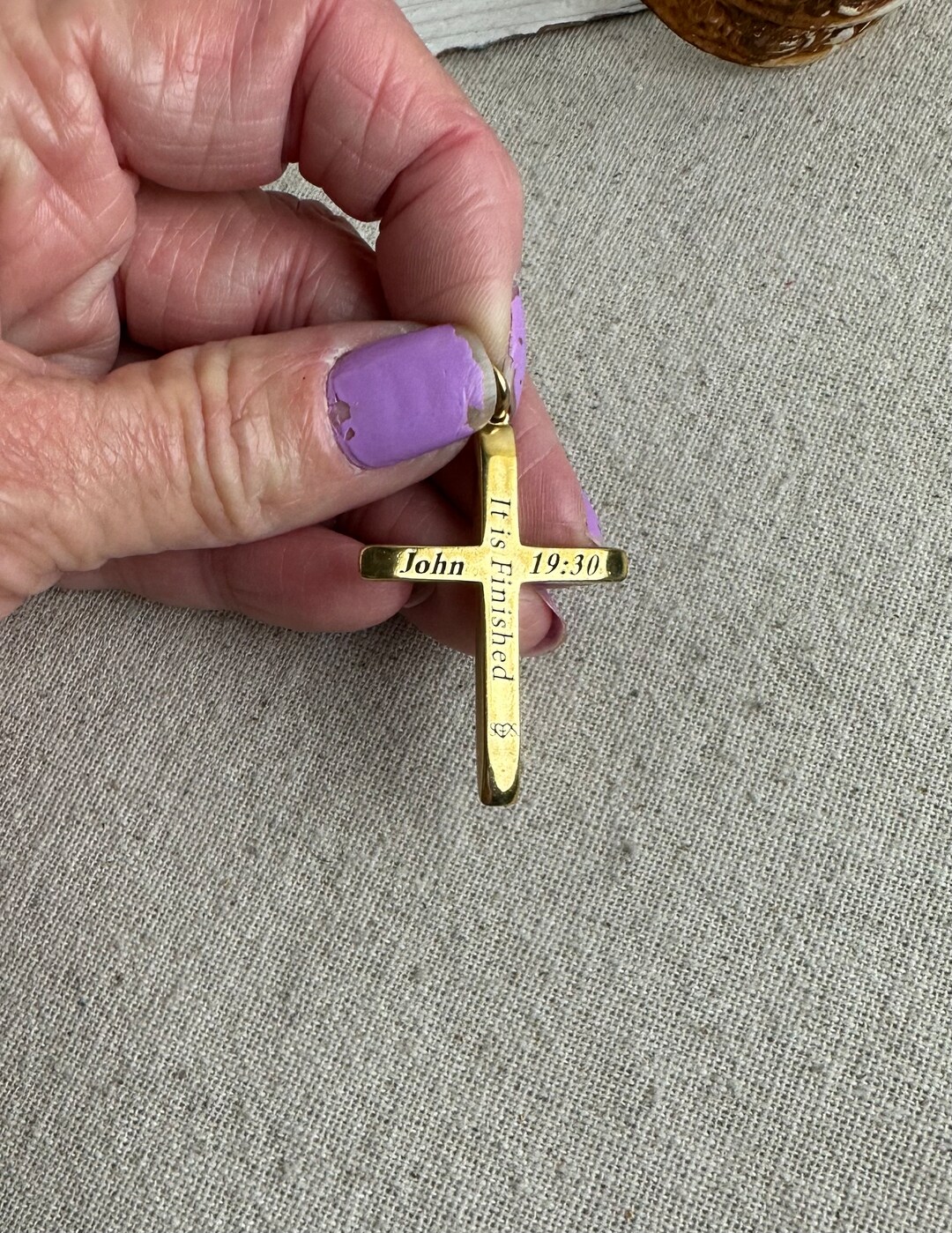 Shields of Strength Cross Pendant, 1 3/4" X 1 1/4", 7 Mm Ring ...