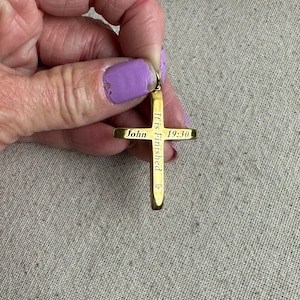 Shields of Strength Cross Pendant, 1 3/4" X 1 1/4", 7 Mm Ring ...