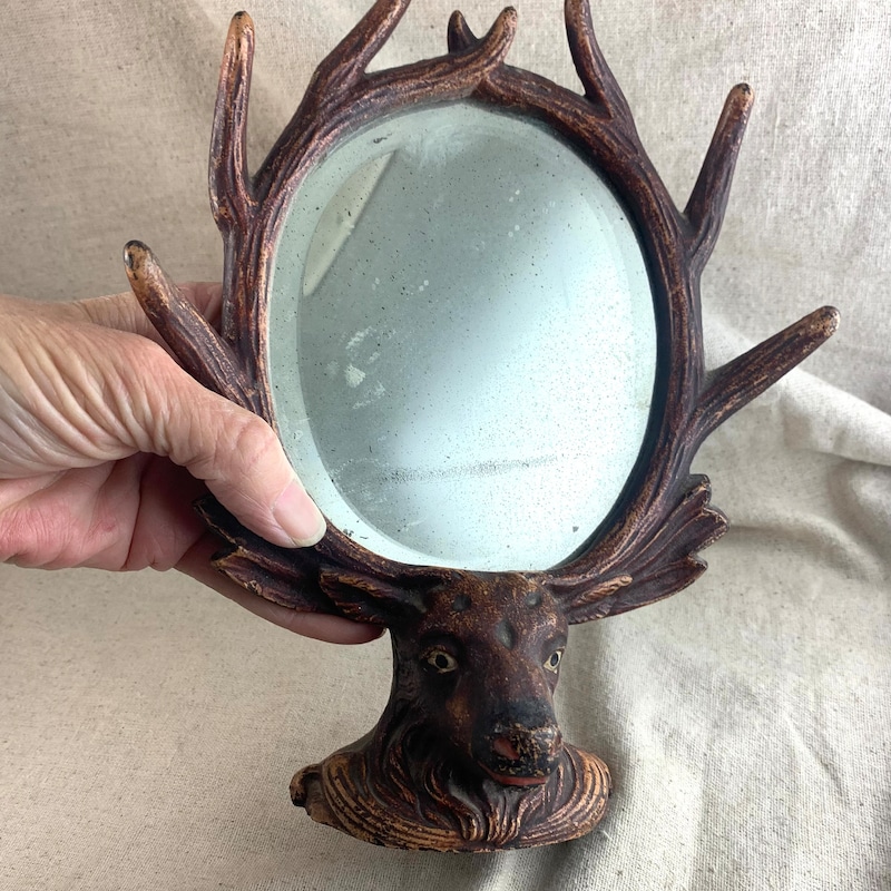 Deer Mirror - Etsy