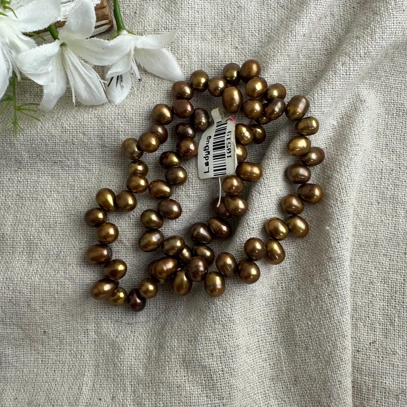 Old Long Strand Pearls - Etsy
