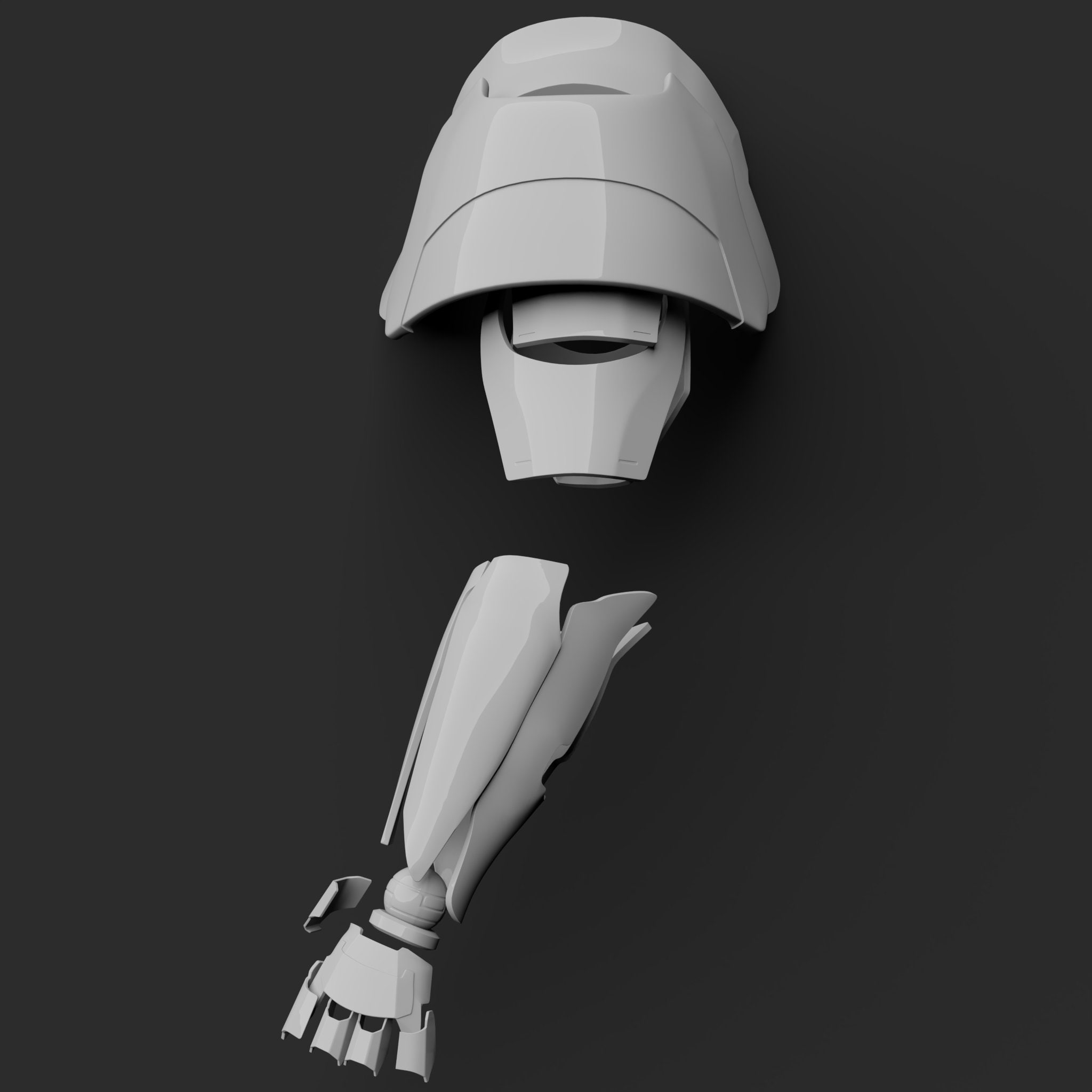 Robotic Arm/sci-fi Armor V2 3D Files SWTOR Arcann Inspired - Etsy Canada