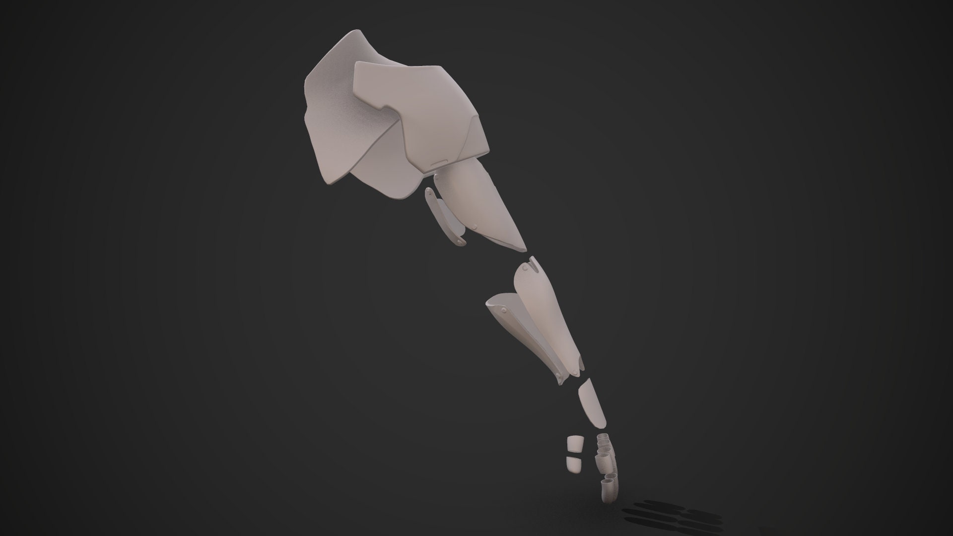 Robotic Arm/sci-fi Armor 3D Files - SWTOR Arcann Inspired - Etsy
