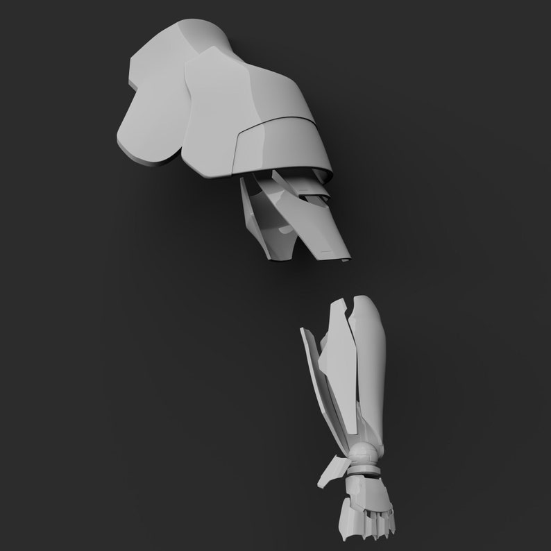 Robotic Arm/sci-fi Armor V2 3D Files - SWTOR Arcann Inspired - Etsy
