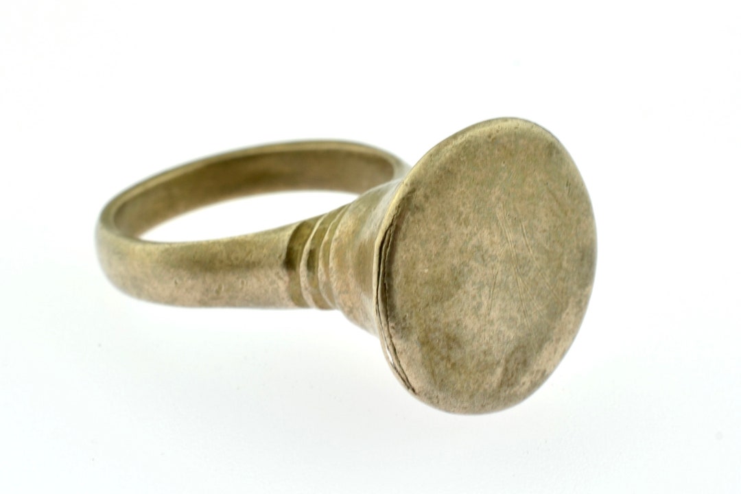 Old Fulani / Tuareg Brass Tribal Ring. Antique Ethnic Ring From Mali - Etsy