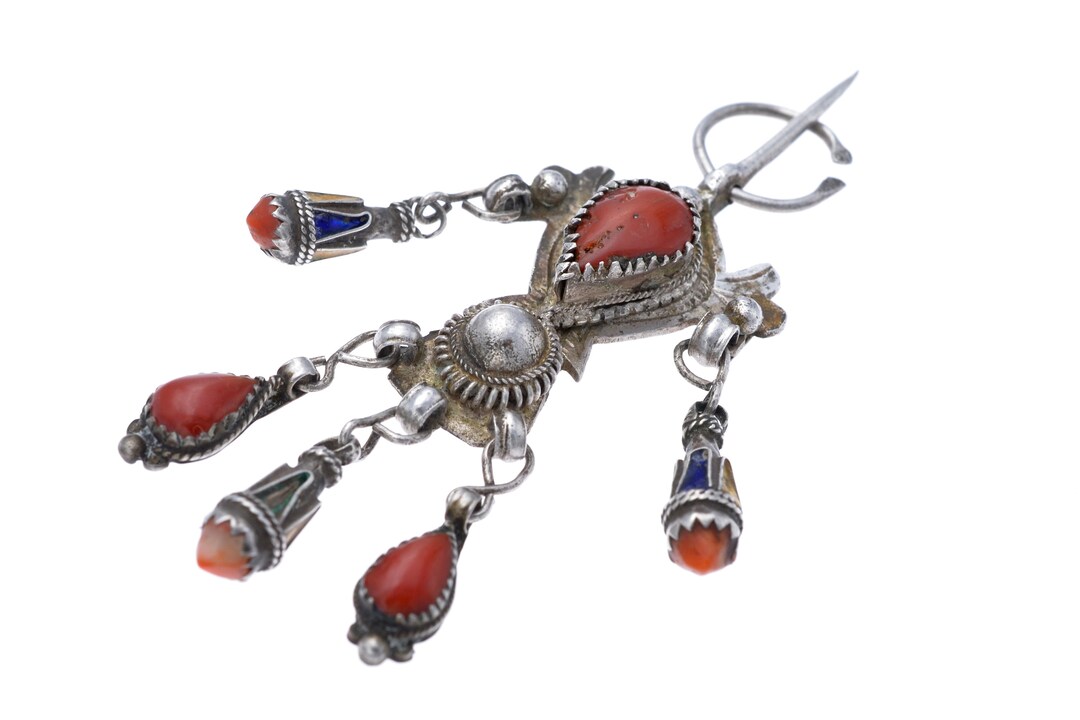 Rare Old Kabyle Ethnic Fibula From Eastern Kabylia or Great Kabylia ...