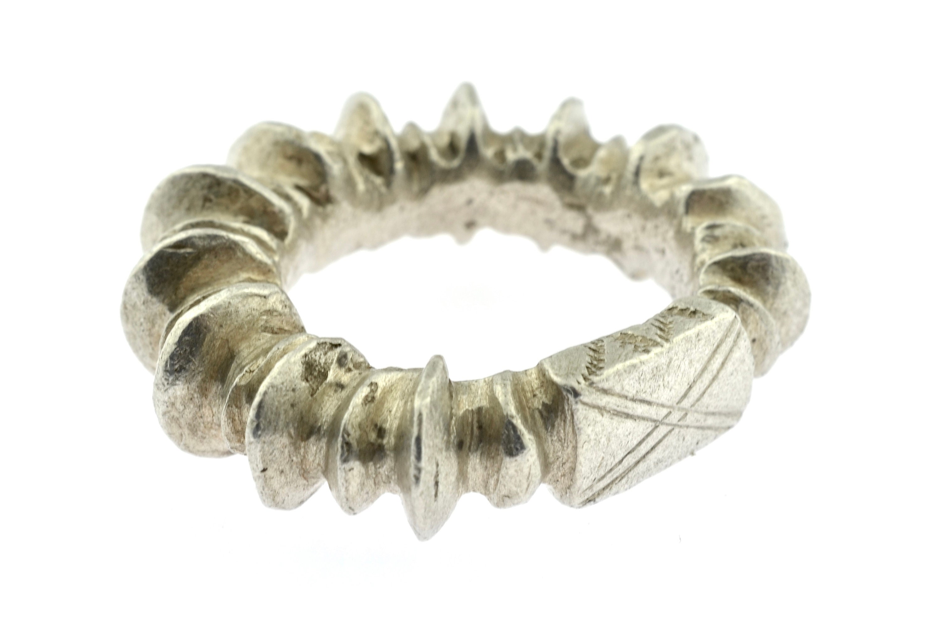 Old TUAREG or FULANI ring in silver from Mali. Old Tribal PEUL Hair ...