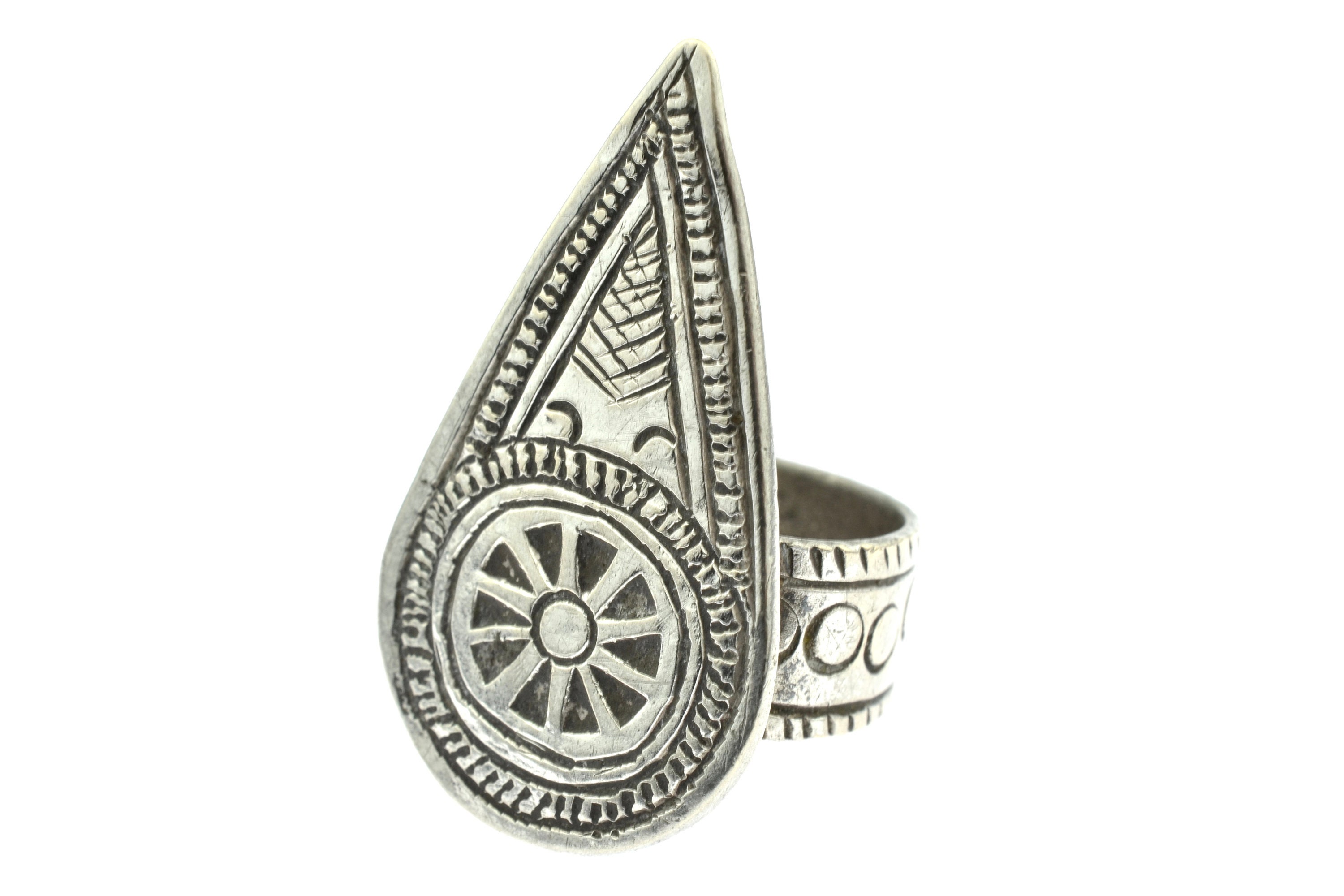 Old Omani AL SHADAD tribal ring, Middle East jewelry, bedouin high grad ...