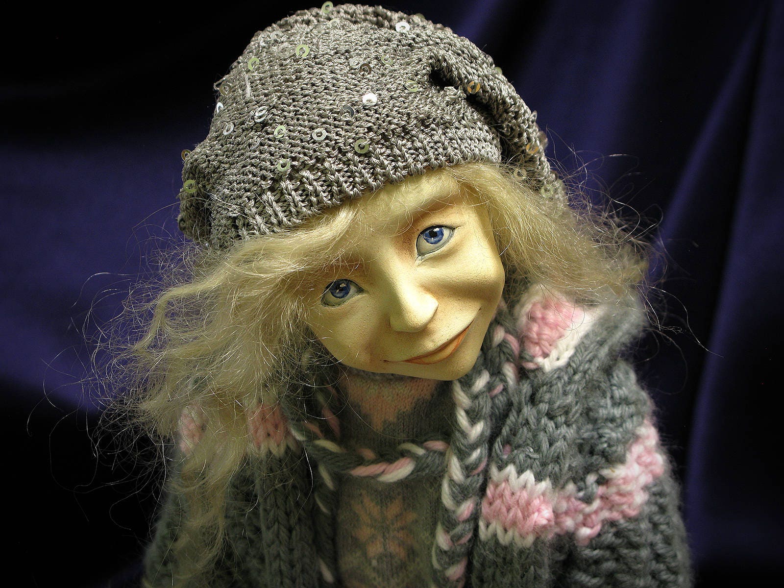 Interior Art Doll Fly Snake Art Doll Sculpture Wings Ooak Collectible ...
