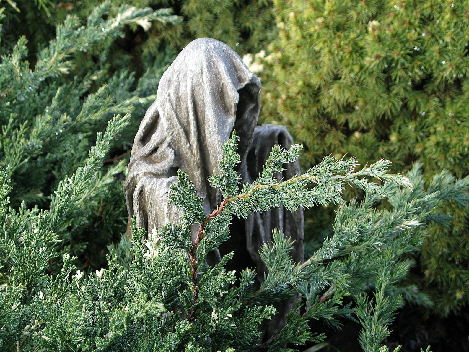 Garden Sculpture Ghost Outdoor Sculpture Phantom Statue Figure - Etsy