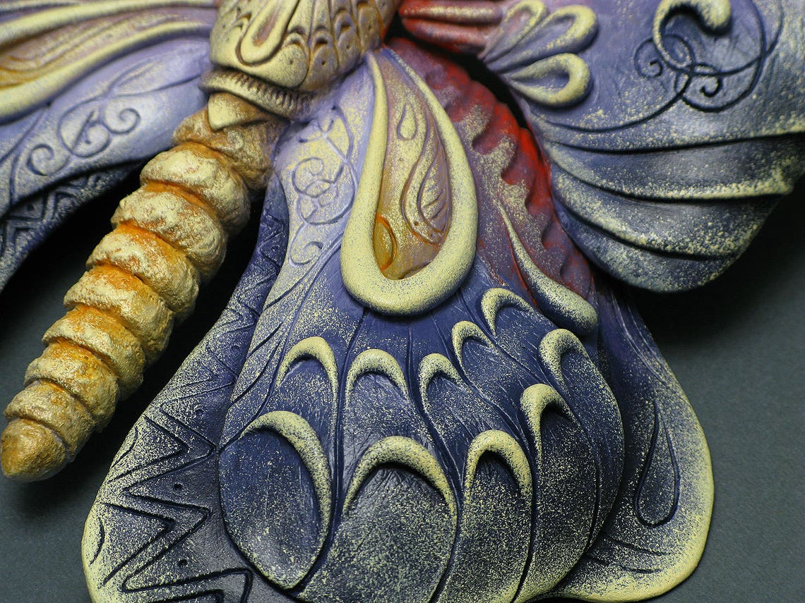 3d Butterfly Relief Sculpture Home Decor 3d Wall Butterfly - Etsy