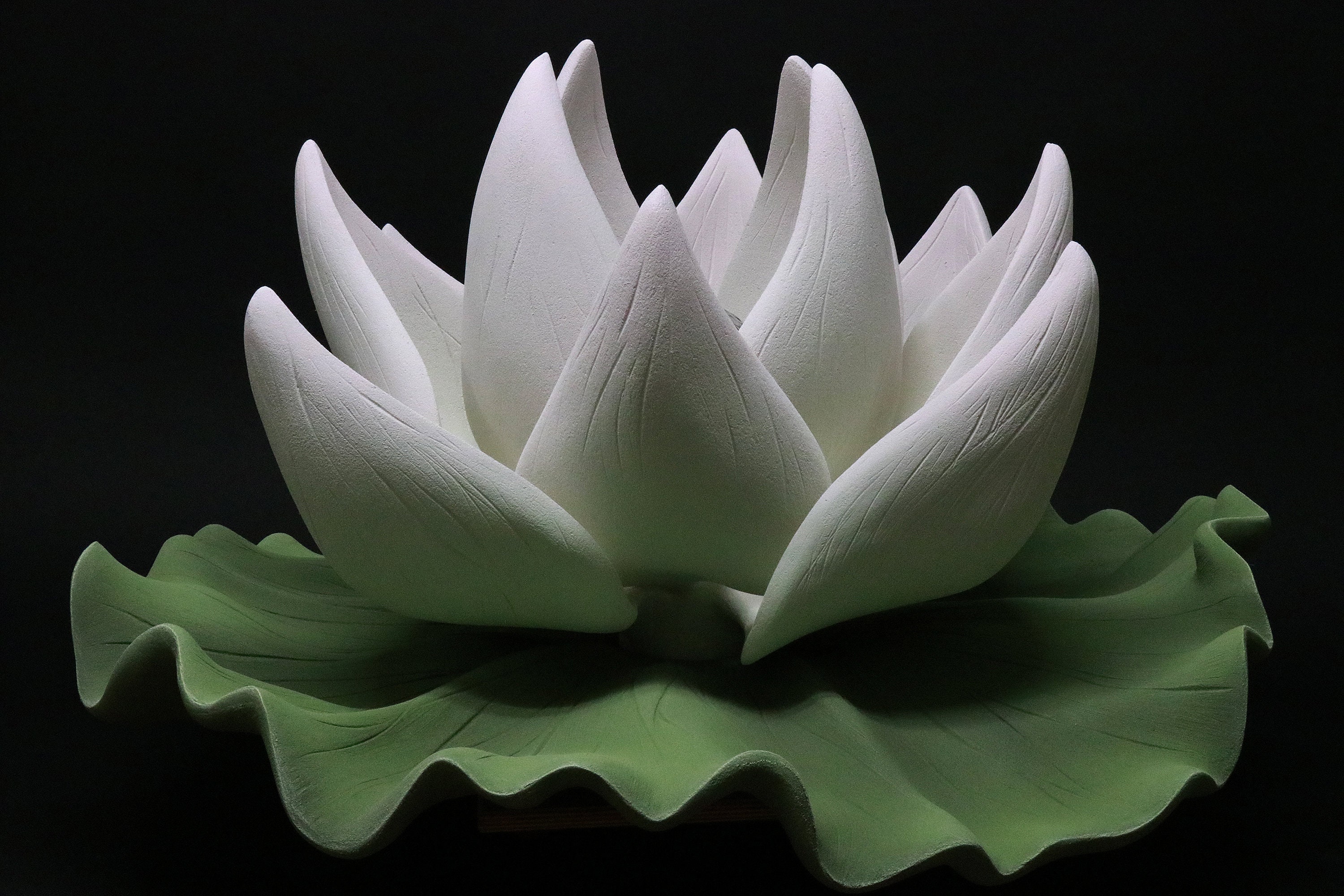 Garden Sculpture Outdoor Sculpture Lotus Garden Art Lotus - Etsy