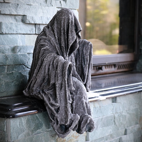 Garden Sculpture Ghost Outdoor Sculpture Phantom Statue Figure - Etsy