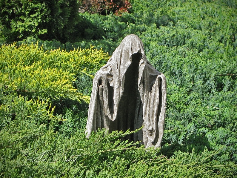 Garden Sculpture Ghost Outdoor Sculpture Phantom Statue Figure - Etsy