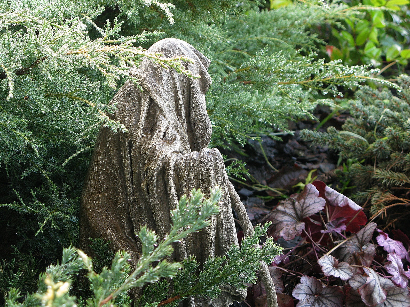 Garden Sculpture Ghost Outdoor Sculpture Phantom Statue Figure - Etsy