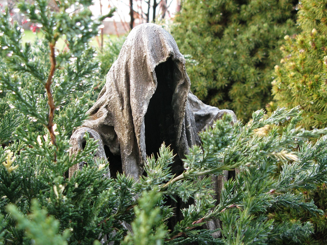 Garden Sculpture Ghost Outdoor Sculpture Phantom Statue Figure - Etsy