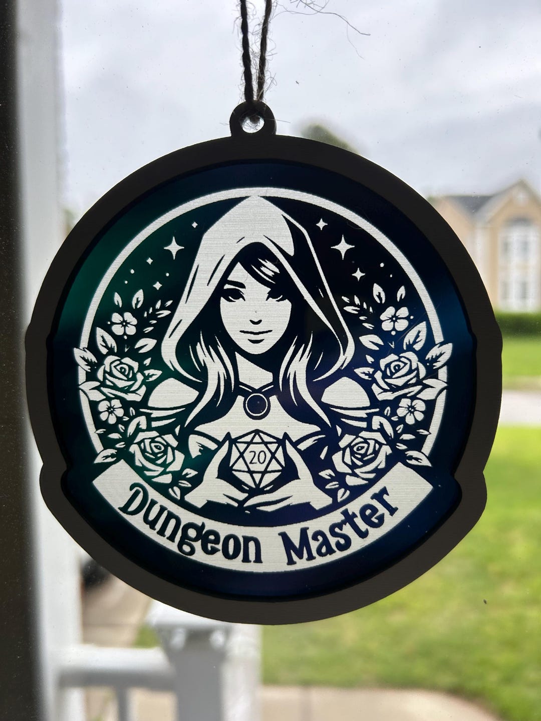 Dungeons & Dragons Sun Catcher || Dungeon Master Sun Catcher || Unique ...