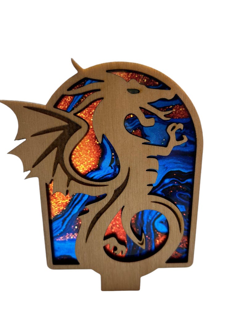 Dragon Night Light Interchangeable Night Light - Etsy
