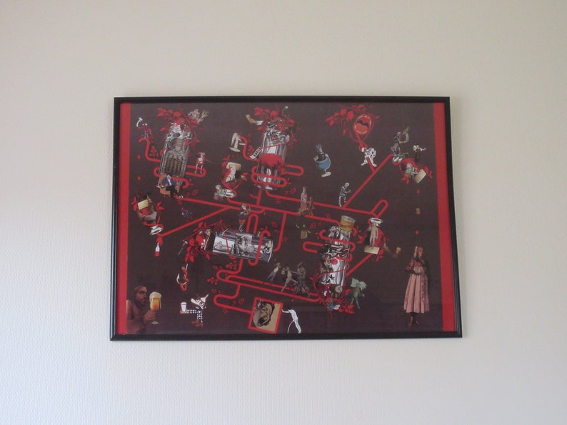 The Trap, Poster Artistic Collage, Pop Art, Symbolism, Singular Arts ...