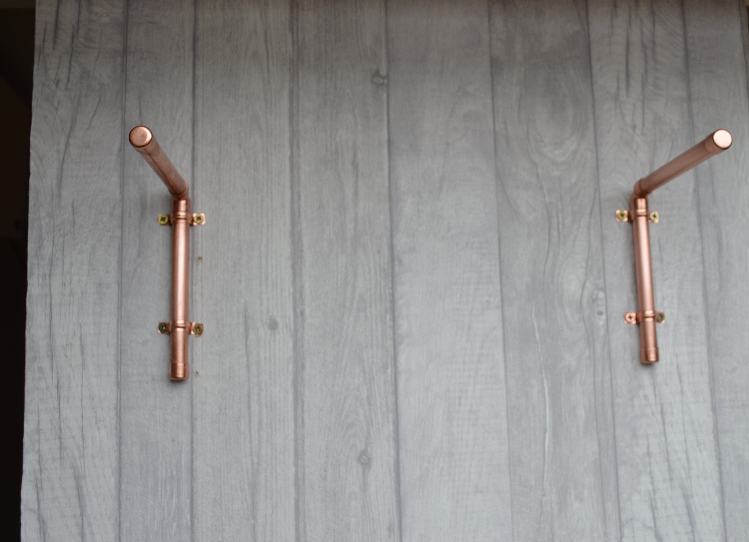 6 Pack Oversized Copper Shelf Brackets | Etsy